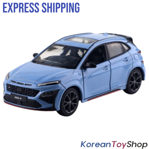 Hyundai Motors KONA N Diecast Metal Model Mini Car Toy 1:38 Performance ...