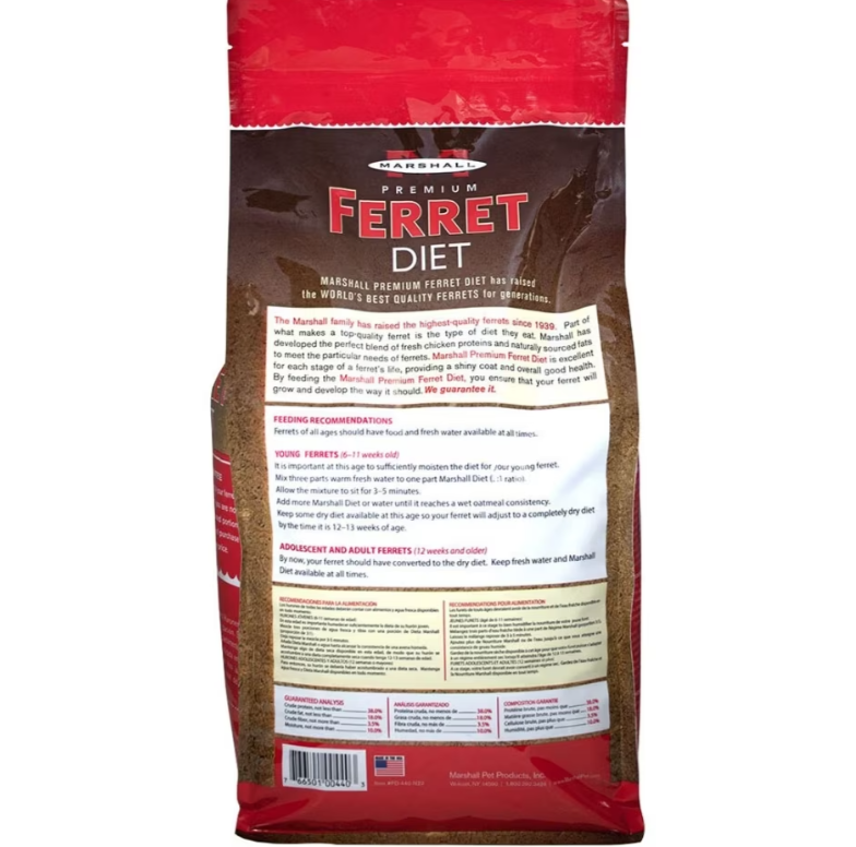 Marshall Premium Ferret Diet, 6 Pounds - CountryMax