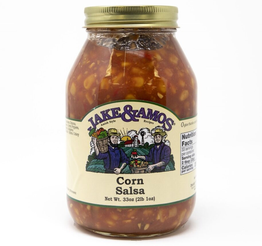 Jake and Amos Corn Salsa 33 Ounces - CountryMax