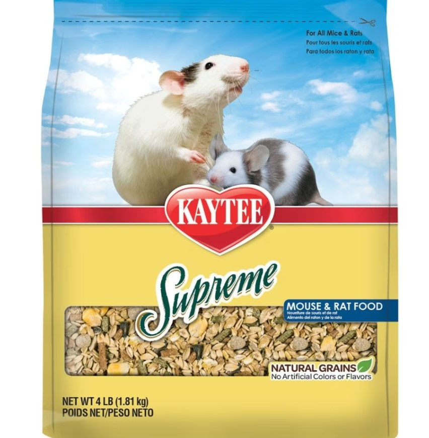 Kaytee Supreme Rat & Mouse Food, 4 Pound - CountryMax
