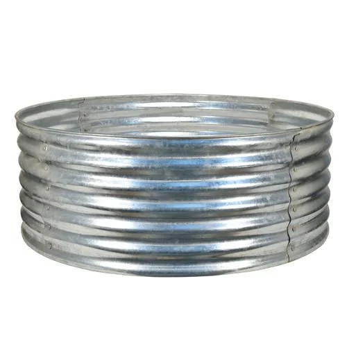 3 Foot Round Campfire Galvanized Metal Ring - CountryMax