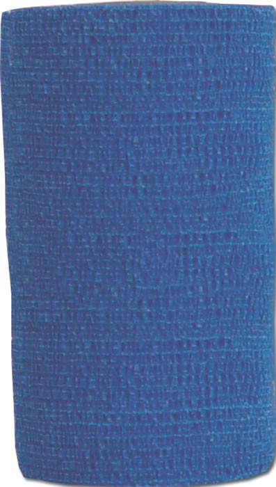 Powerflex Equine Bandage, Blue, 4" x 5 yards - CountryMax