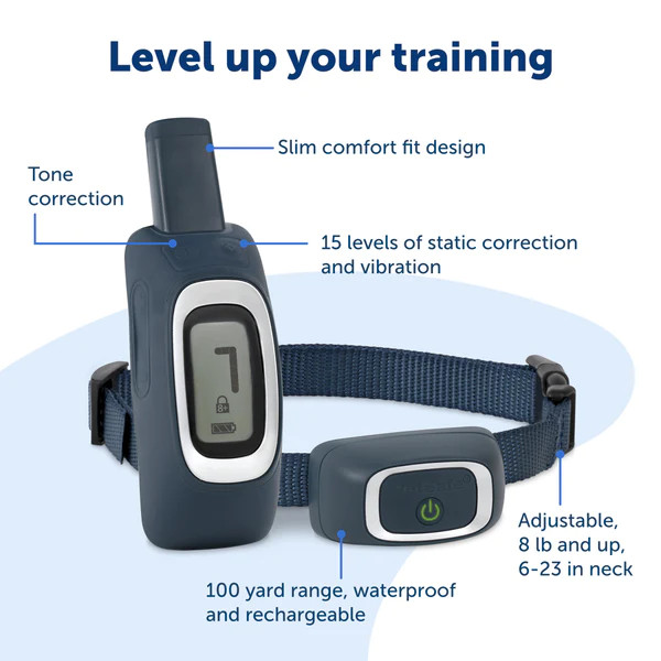 Petsafe Lite Remote Trainer Collar for Small Dogs with Warning Tone ...