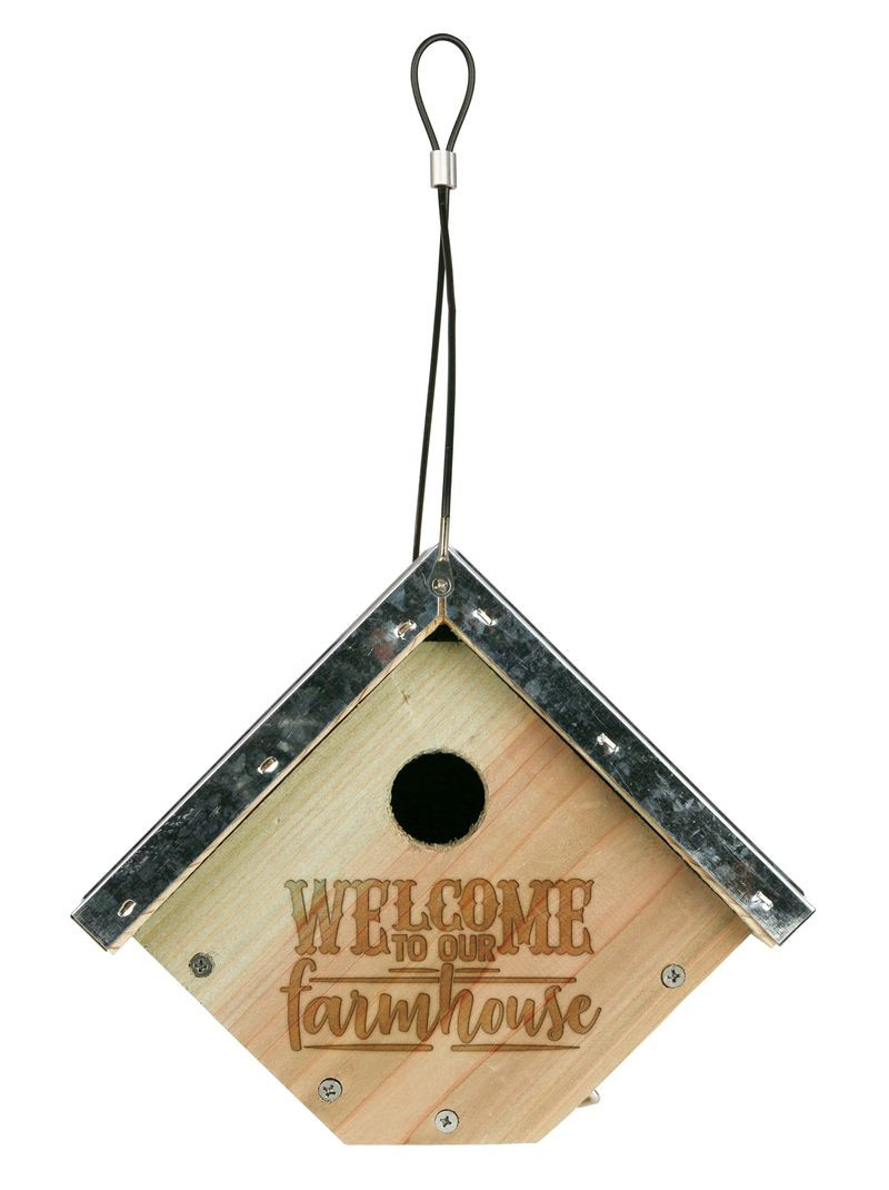 Nature's Way Galvanized Weathered Wren House