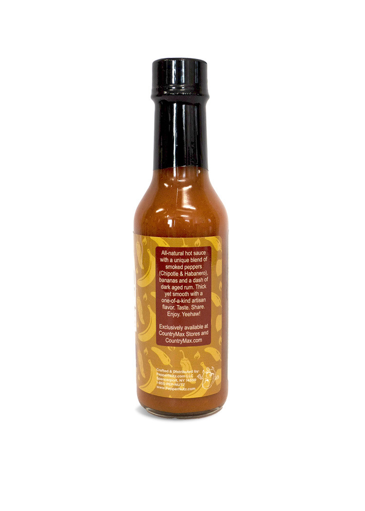 Barn Burner Banana Chipotle Rum Hot Sauce, 5oz. Bottle