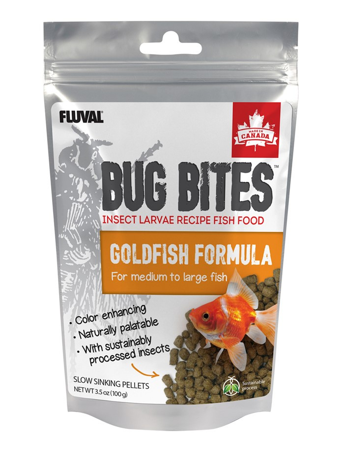 Fluval Bug Bites Goldfish Pellets, 3.5oz