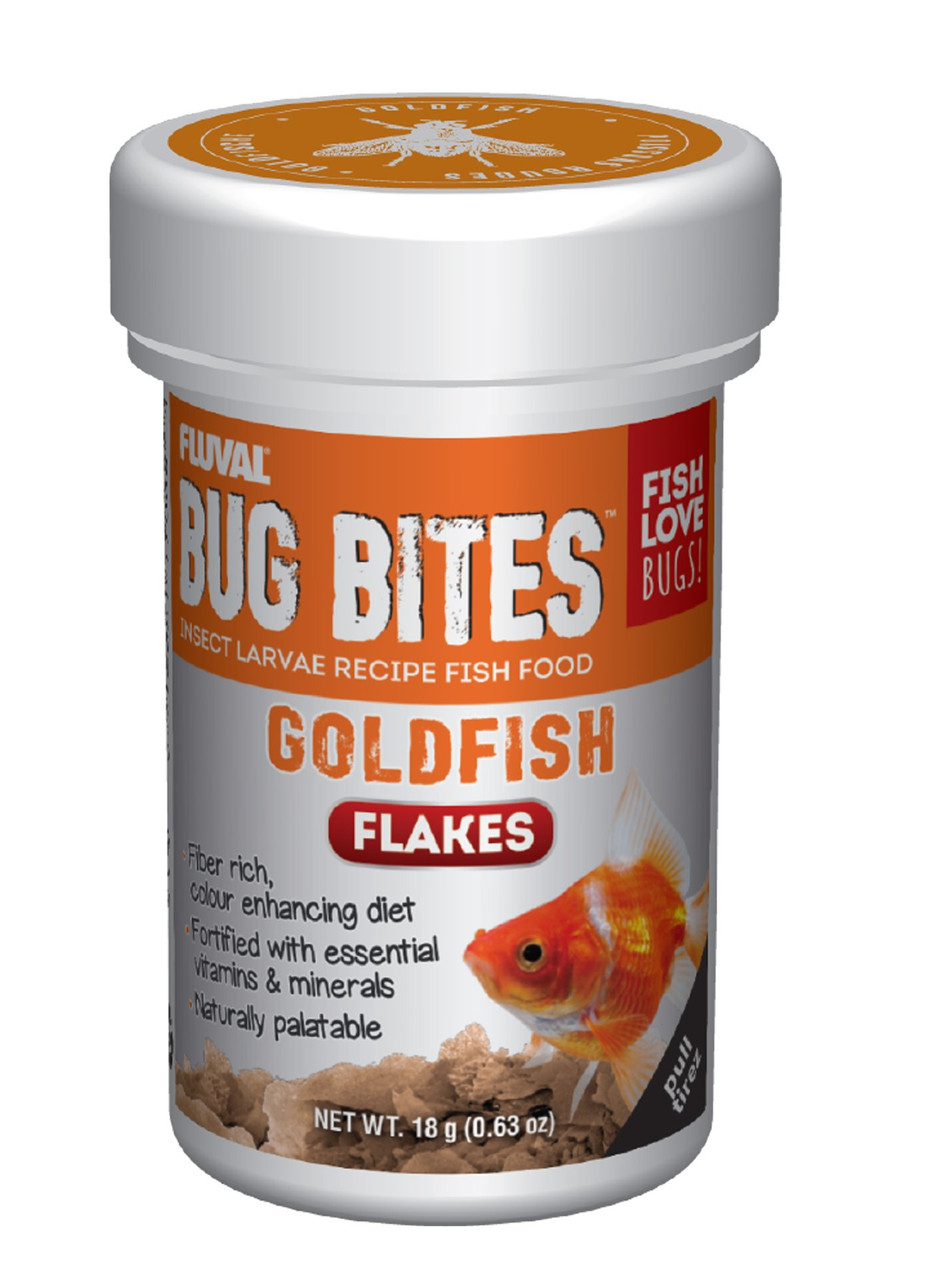 Fluval Bug Bites Goldfish Flakes