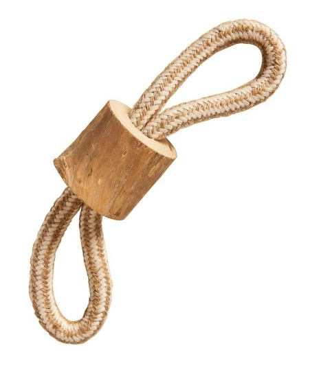 Spot Coffee Wood Rope Chew