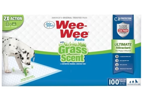 Wee-Wee Pads W/ Grass Scent