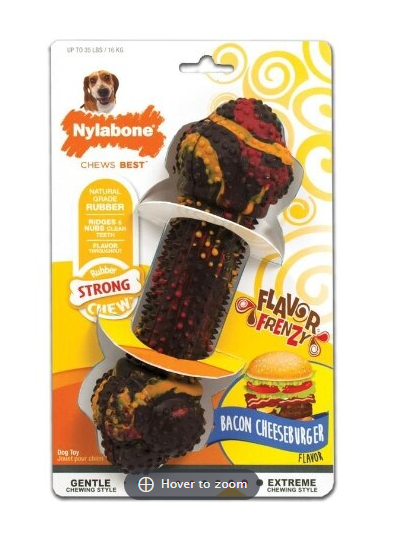 Nylabone Strong Chew Bacon Cheeseburger