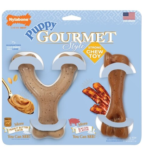 Nylabone Puppy Gourmet Chew Bundle