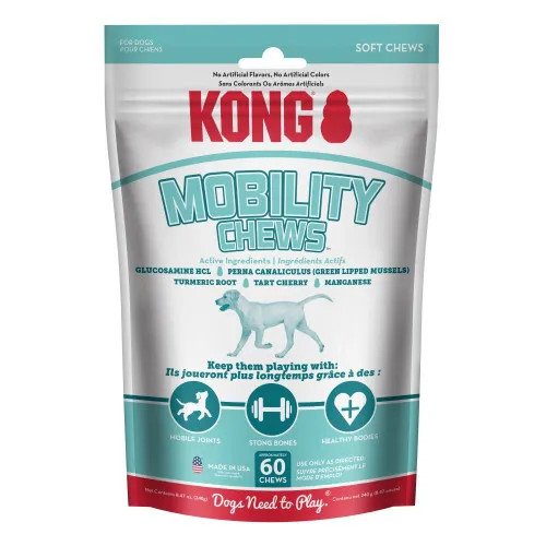 KONG Mobility Chews Soft Dog Treats 60ct