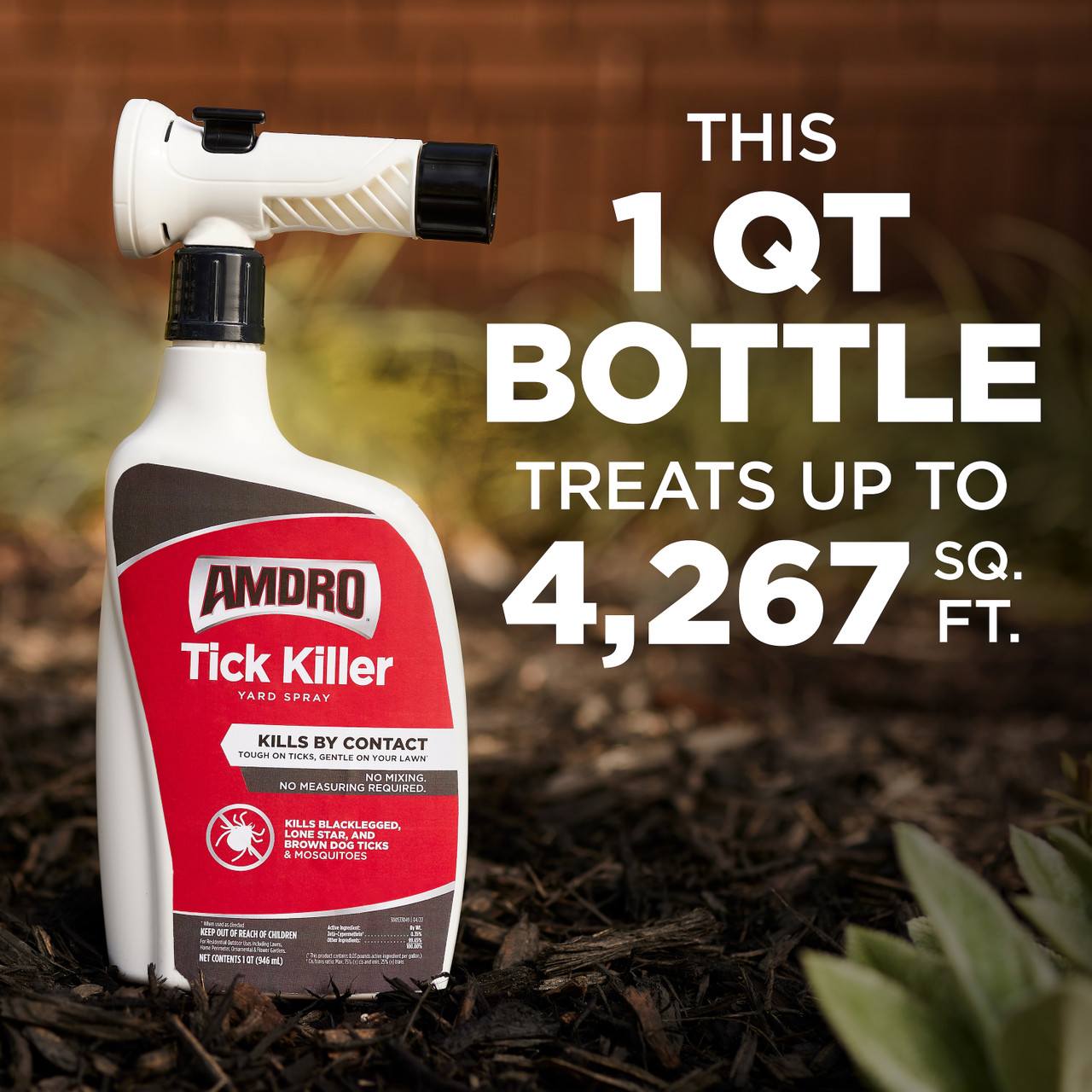 Amdro Tick Killer Yard Spray Ready-To-Use 1 Quart
