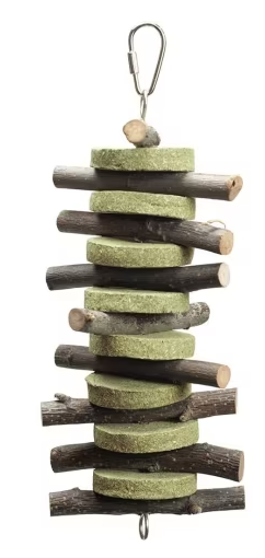 Nibbles Timothy Hay Stack Chews W/ Sticks