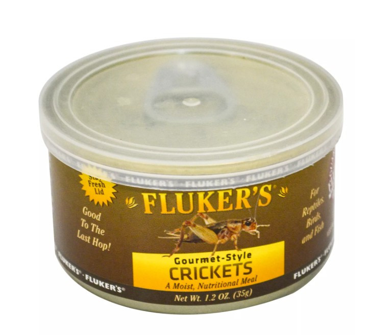 Fluker's Gourmet Canned Crickets 1.2oz
