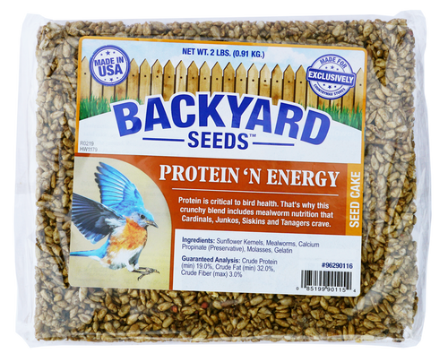 Backyard Seeds Protein 'n Energy Seed Cake - CountryMax