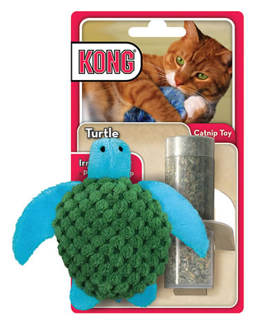 KONG Turtle Refillable Catnip Toy - CountryMax