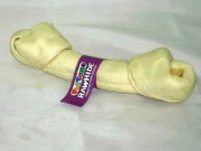Rawhide Knotted Bone, 10-11 Inch - CountryMax