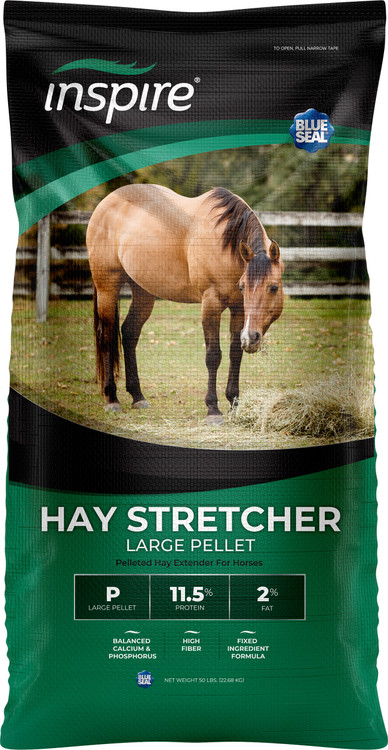 Blue Seal Inspire Hay Stretcher Large Pelleted Hay Extender, 50Lbs ...