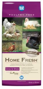 Blue Seal Home Fresh Grow & Show Pellets Chicken Feed 50 Pounds ...