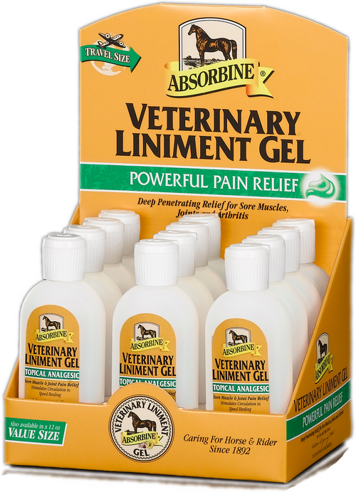 Absorbine Veterinary Liniment Gel, 3 Oz - CountryMax