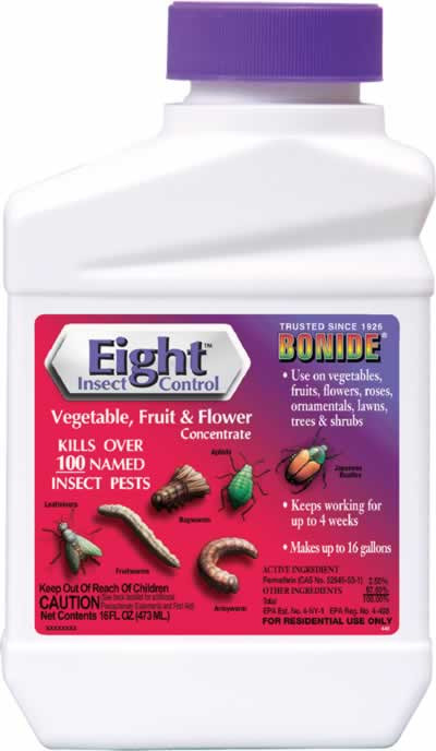 Bonide Eight Insect Control Vegetable, Fruit & Flower Concentrated Pint ...
