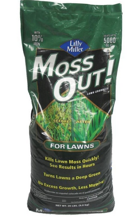 Lilly Miller Moss Out Lawn Granules 20 Pounds - CountryMax