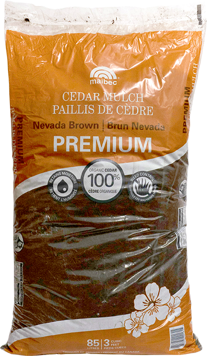 Brown Organic Cedar Mulch 3 Cubic Feet - CountryMax