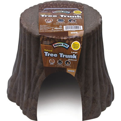 Super Pet Natural Tree Trunk Small Animal Hideout, Large - CountryMax