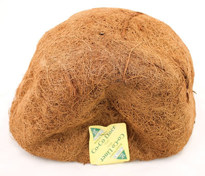 Traditional Coco Fiber Liner, 12 Inch - CountryMax