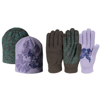 Huntworth Girls Acrylic Hat and Glove Set - CountryMax