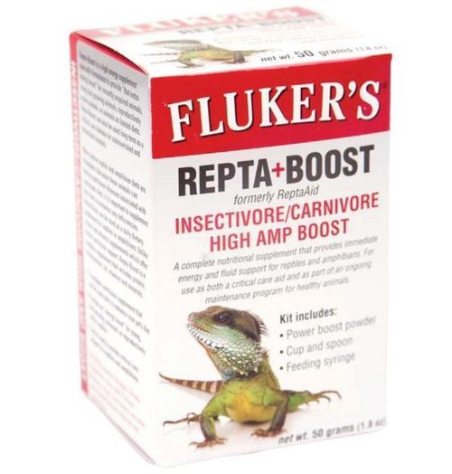Fluker's Repta Boost Insectivore/Carnivore High Amp Boost 1.8oz Bottle ...