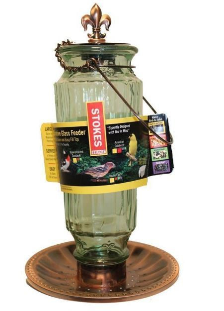 Stokes Select Lincoln Tapered Glass Feeder - CountryMax