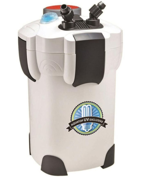 Aquatop 4 Stage CF400 Canister Filter With UV Sterilizer - CountryMax