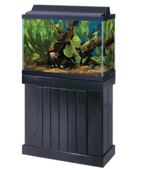 Aqueon Black Classic Pine Cabinet Stand - CountryMax