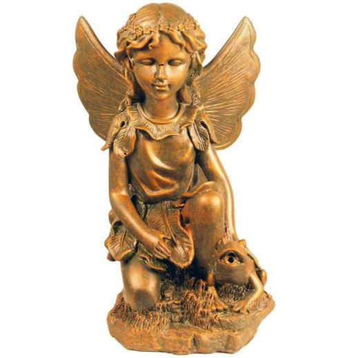 Tetra Pond Fairy & Frog Spitter, Large - CountryMax