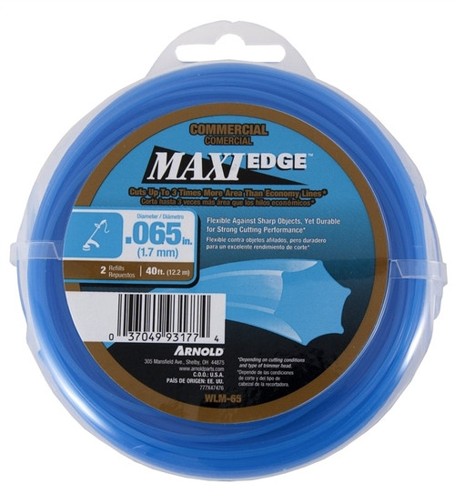 Maxi Edge Polymer Trimmer Line, .065", Blue - CountryMax
