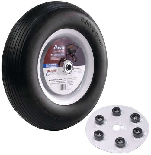 Martin Wheel Universal Wheelbarrow Wheel, 16" - CountryMax