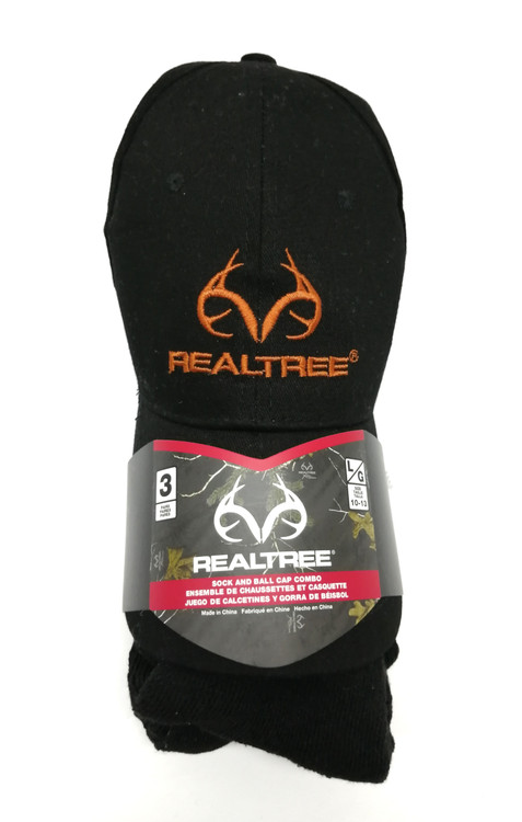 Realtree 3-pack Sock and Cap Combo - CountryMax