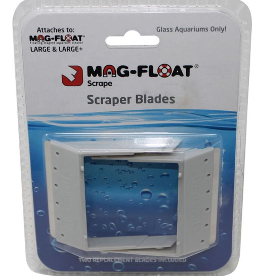 Mag-Float Scraper Blades For Glass Aquariums Only, LG/XL-2 Pk.