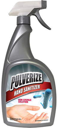 Pulverize Hand Sanitizer