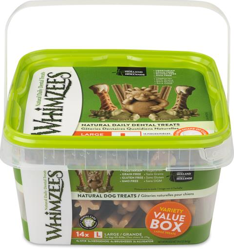 Whimzees Dental Chews Variety Pack Large Dog Chews, 14 ct - CountryMax