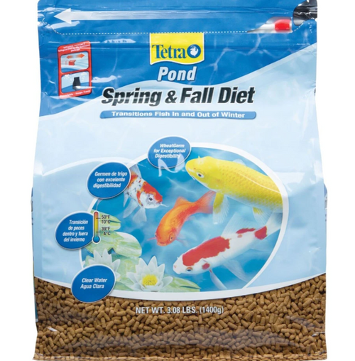 Tetra Pond Spring and Fall Diet Fish Food Sticks