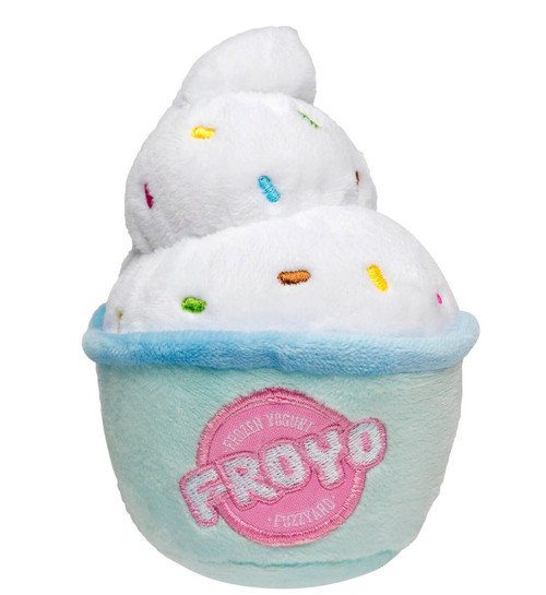 FuzzYard Frozen Yogurt FroYo Plush Dog Toy