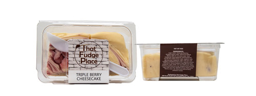 That Fudge Place Triple Berry Cheesecake Fudge, 8oz