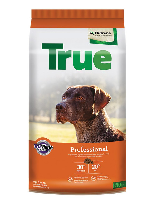 Nutrena True Professional 30/20 Dry Dog Food, 50 lbs