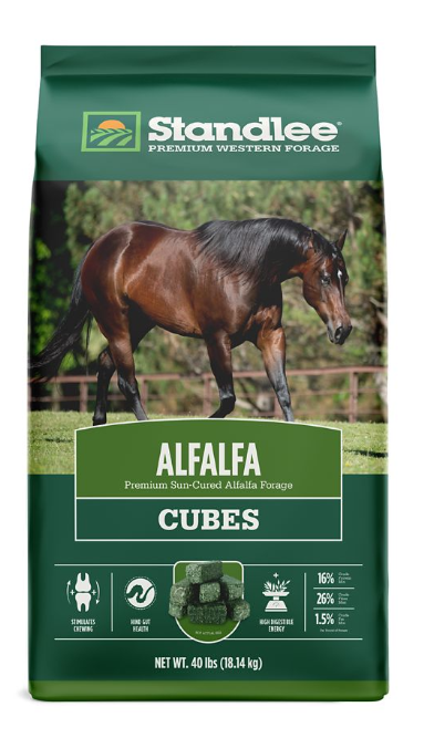 Standlee Premium Alfalfa Cubes, 40 lbs