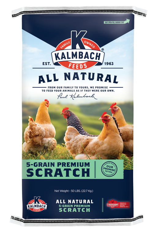 Kalmbach 5-Grain Premium Scratch Grain, 50lbs