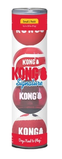 KONG Signature Balls 4 Pack
