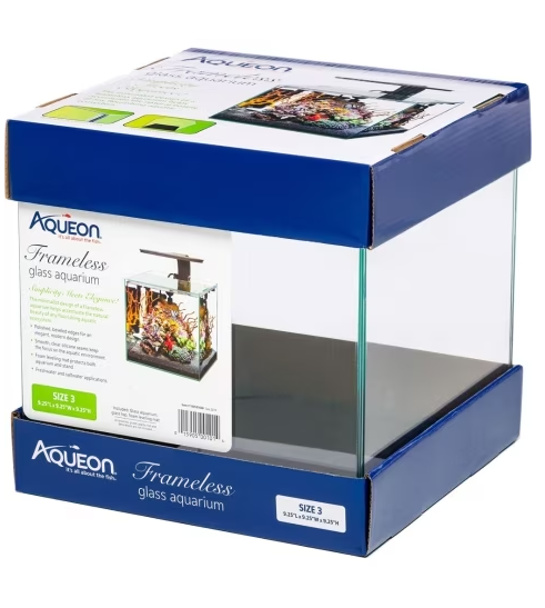 Aqueon Frameless Tank Cube 3 Gallon